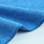 Premium Microfiber Light Blue Towels - 12"x12" - Bloom Linen